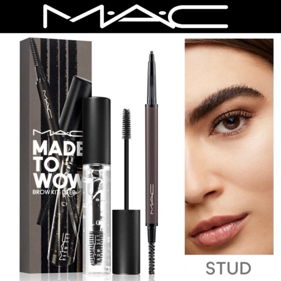 MAC Cosmetics | Makeup | Mac Made To Wow Brow Kit Deep | Poshmark
